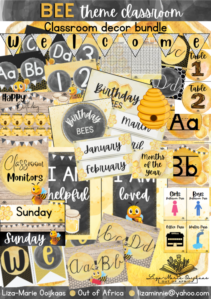 Busy Bees Classroom Theme - TeacherHQ
