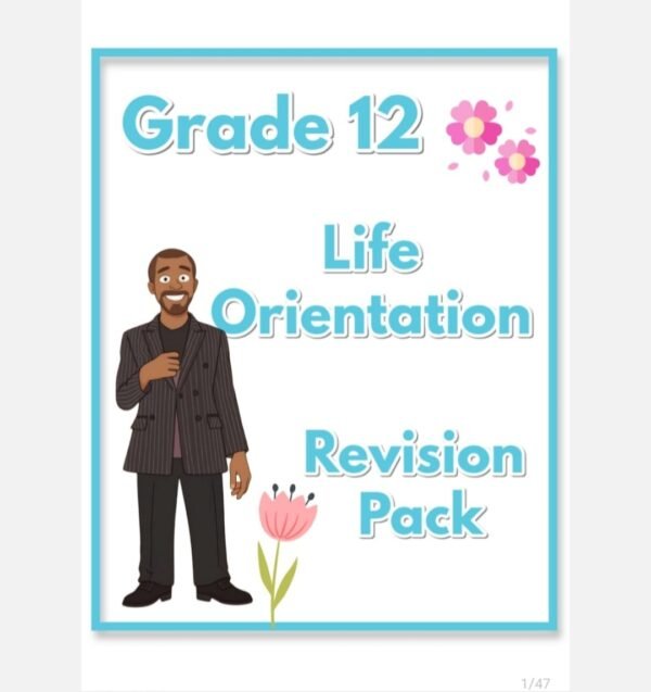 Grade 12 Life Orientation Revision Pack (Term 1 – 4) - TeacherHQ